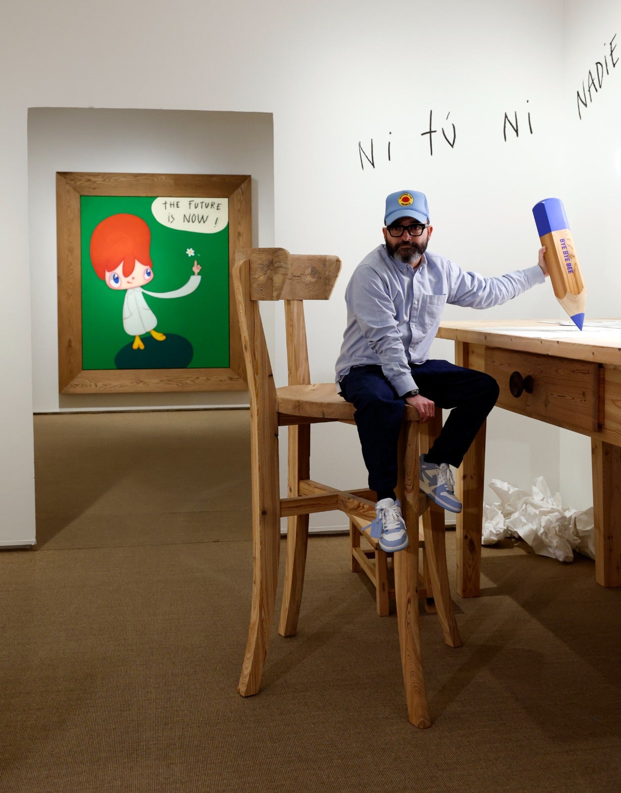 The ambitious exhibition of Javier Calleja at Malaga's Centro Fundación Unicaja, in pictures ...